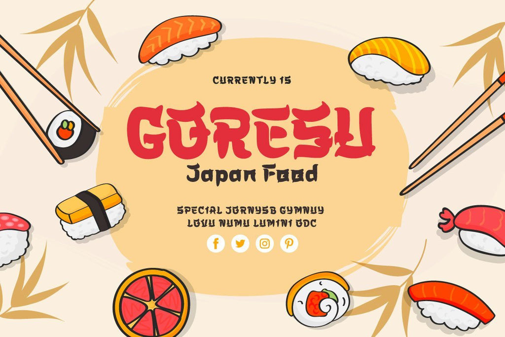 SUJOKA Japanese Style Font - So Fontsy