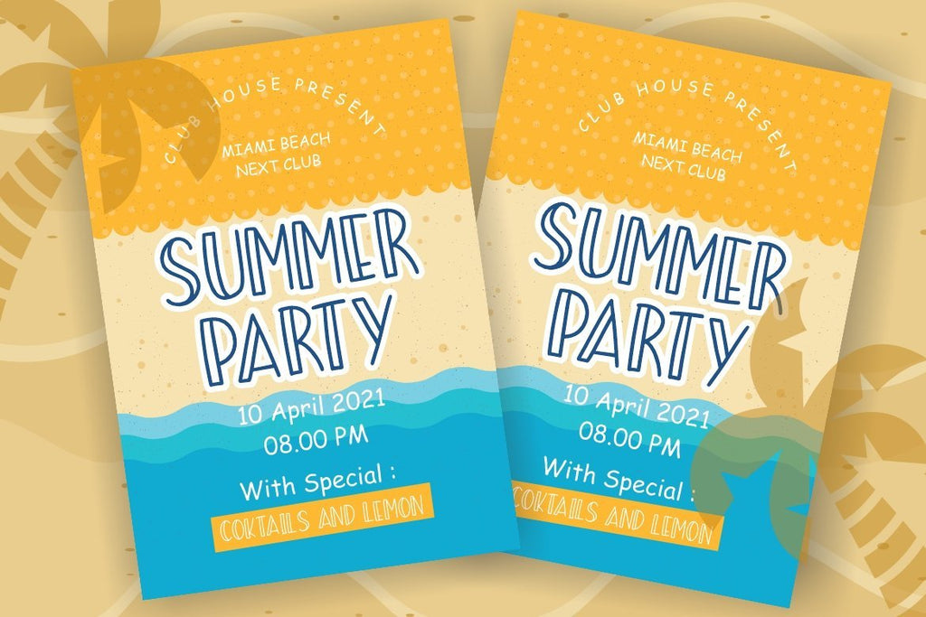 Summer Beach Sunny Display Typeface - So Fontsy