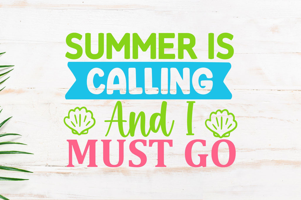 Summer is calling SVG - So Fontsy