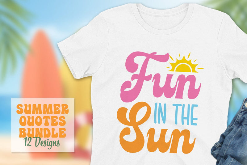 Summer Quotes Bundle Svg, Summer svg, Summer bundle Svg - So Fontsy