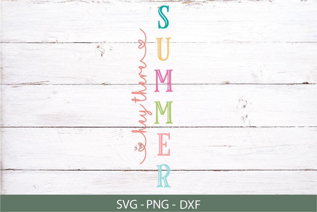 Summer SVG-Hey There Summer Porch Sign SVG - So Fontsy