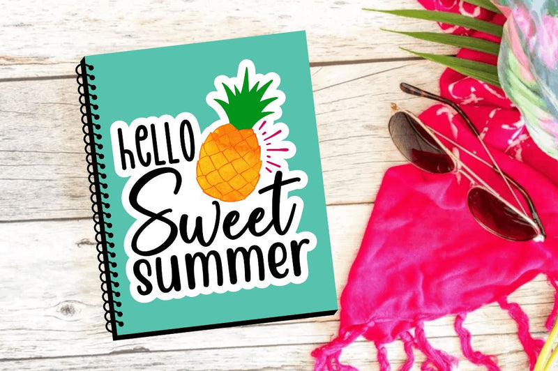 Summer Sweets Printable Stickers PNG Bundle - So Fontsy