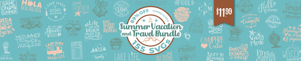 Summer Vacation and Travel Design Bundle - So Fontsy