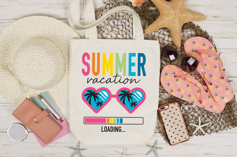 Summer Vacation Loading SVG - So Fontsy