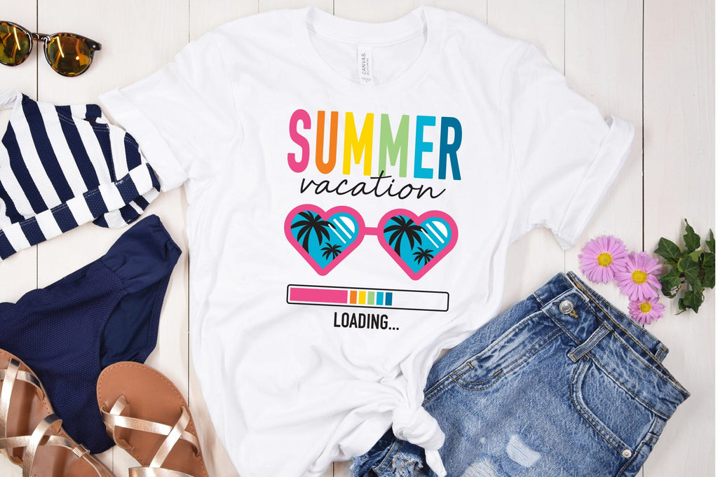 Summer Vacation Loading SVG - So Fontsy