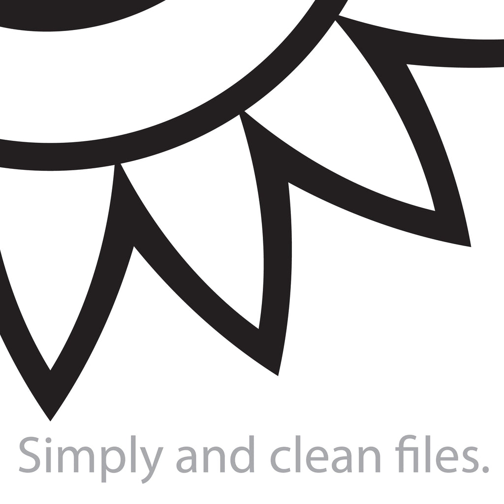 Sun smiling. Cut files for Cricut. Clip Art silhouettes (eps, svg, pdf ...