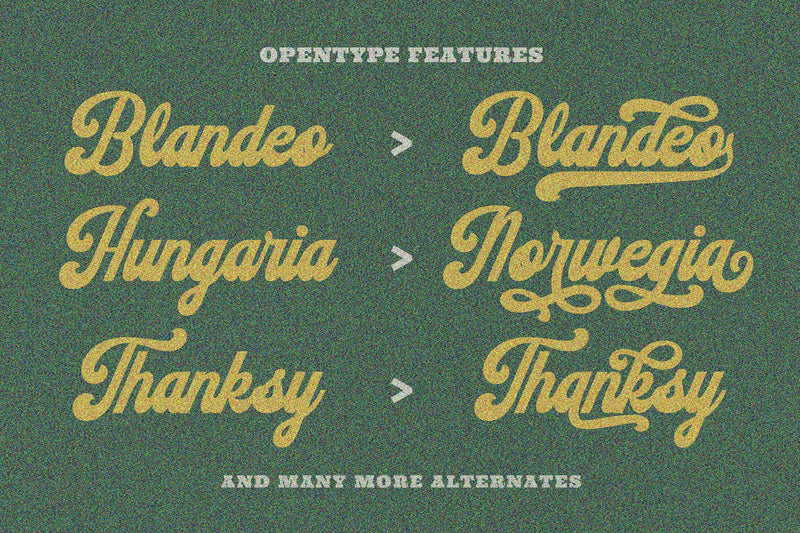 Sundoes - Cool and Fun Script Display - So Fontsy