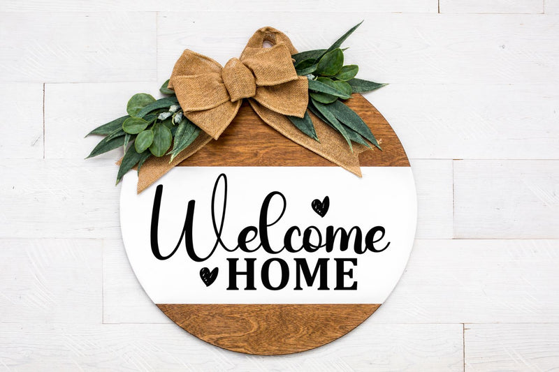 Sunflower Door Signs Svg Bundle - So Fontsy