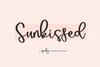 Sunkissed - Handwritten Script Font - So Fontsy
