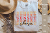 Sunset Chaser Cut File SVG Free For Commercial Use - So Fontsy