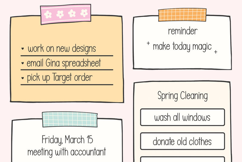 Sunshine Notebook - Cute Handwritten Font - So Fontsy