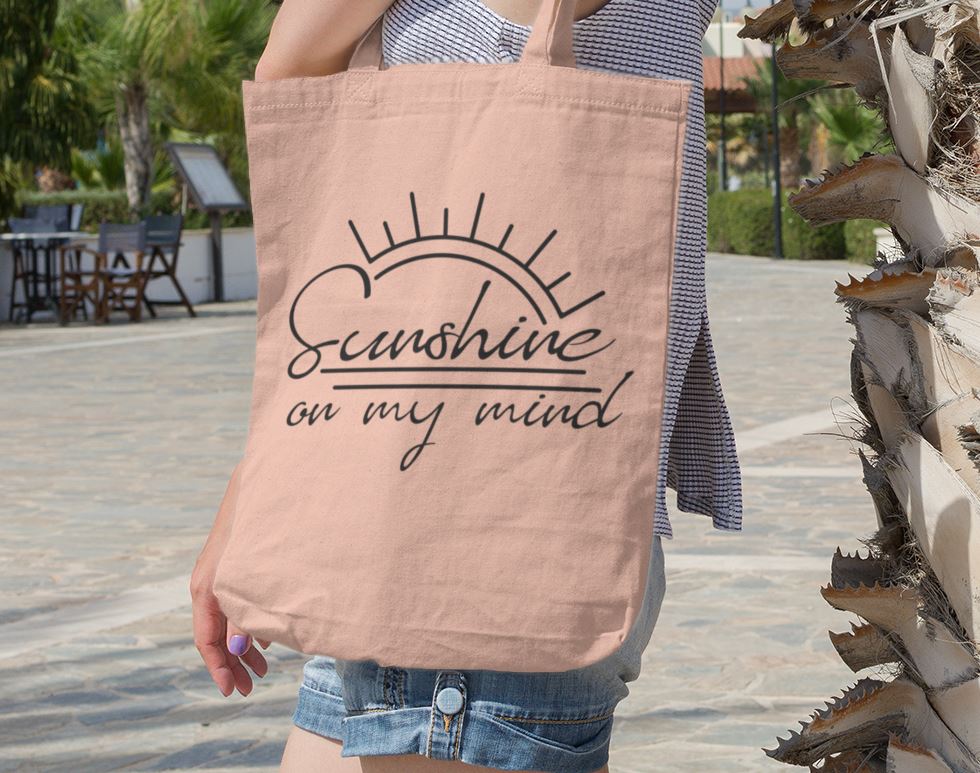Sunshine on My Mind | Stencil SVG - So Fontsy