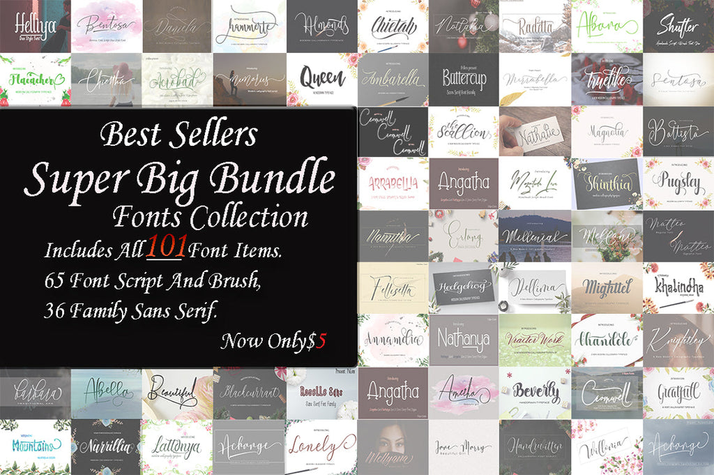 Super Big Bundle - So Fontsy