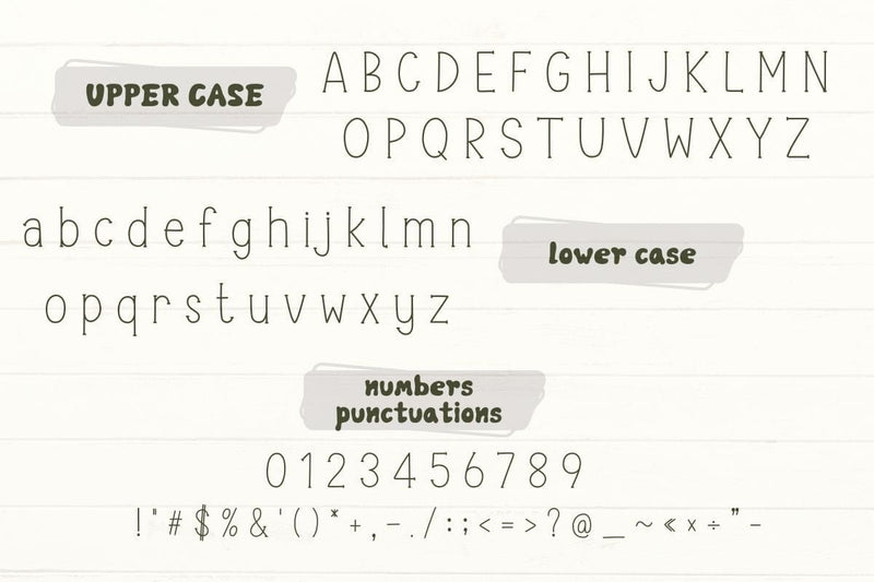 Super Simple - Cute Simple Font - So Fontsy