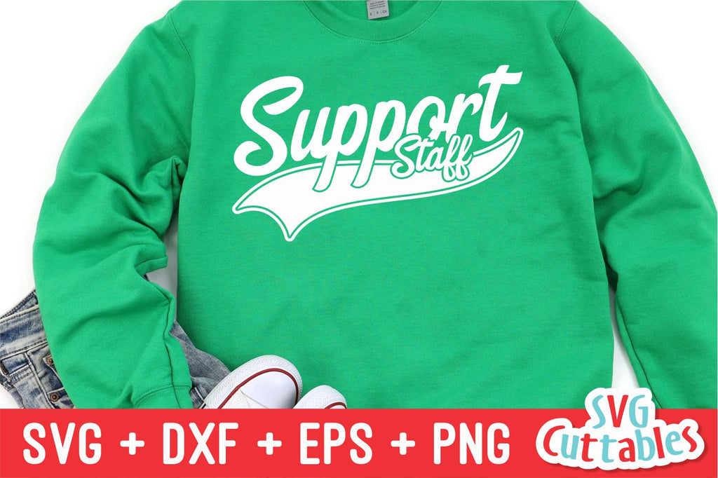 Support Staff svg - Teacher Cut File - Occupation - Swoosh - svg - dxf ...