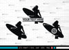 Surfing Monogram, Surfing Silhouette, Surfing SVG, Surfboard Svg, Surf ...