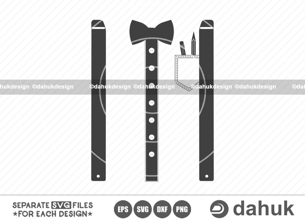 Suspenders Bow Tie Geek, Aqua Suspenders SVG, Baby Bodysuit Funny Giftk ...