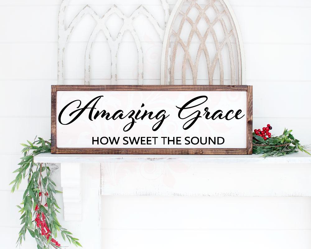 SVG | Bible Verse SVg | hymns cut file | Amazing Grace svg cut file ...