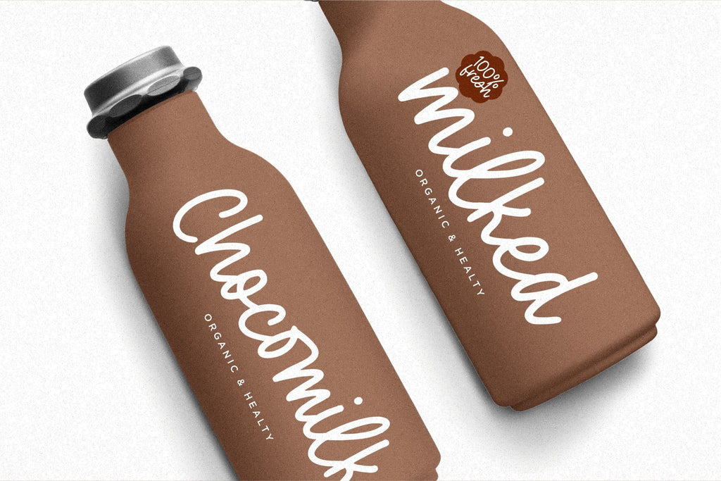 Sweet Chocolate Modern Calligraphy Script Font - So Fontsy