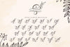 Sweet Flower Monogram - So Fontsy