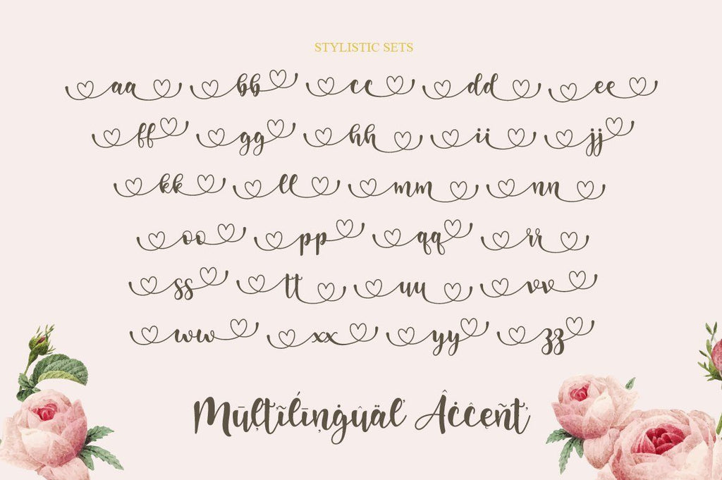 Sweetheart Script - So Fontsy