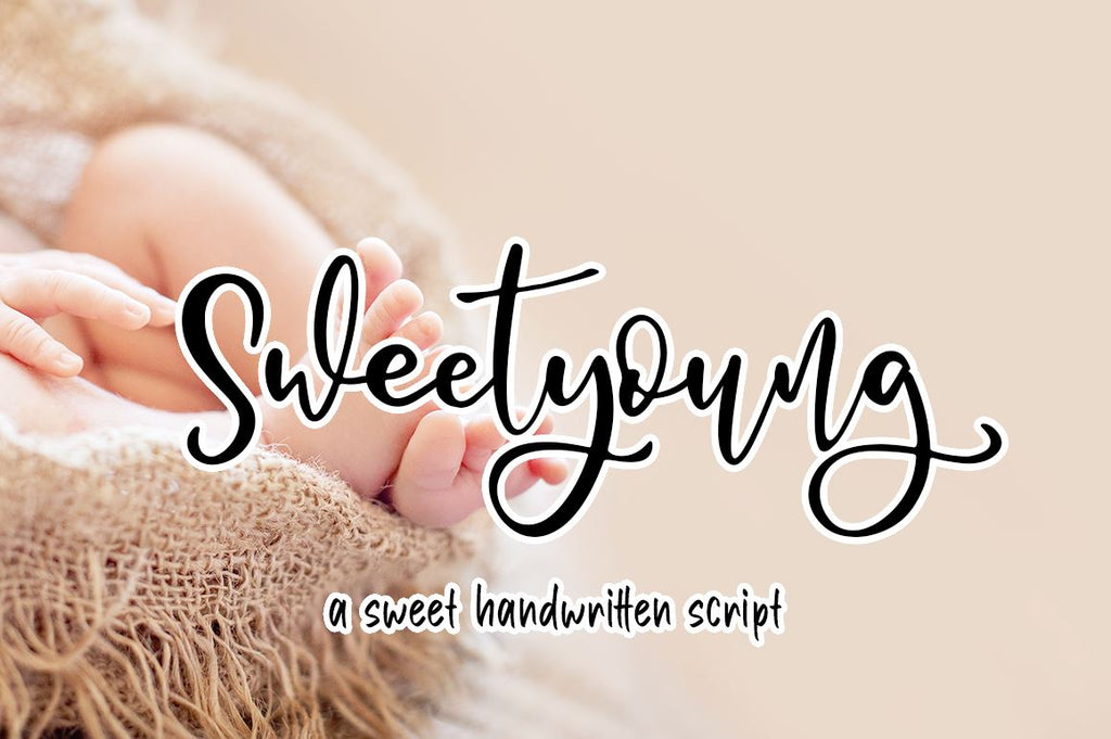Sweetyoung a Sweet Handwritten Script - So Fontsy