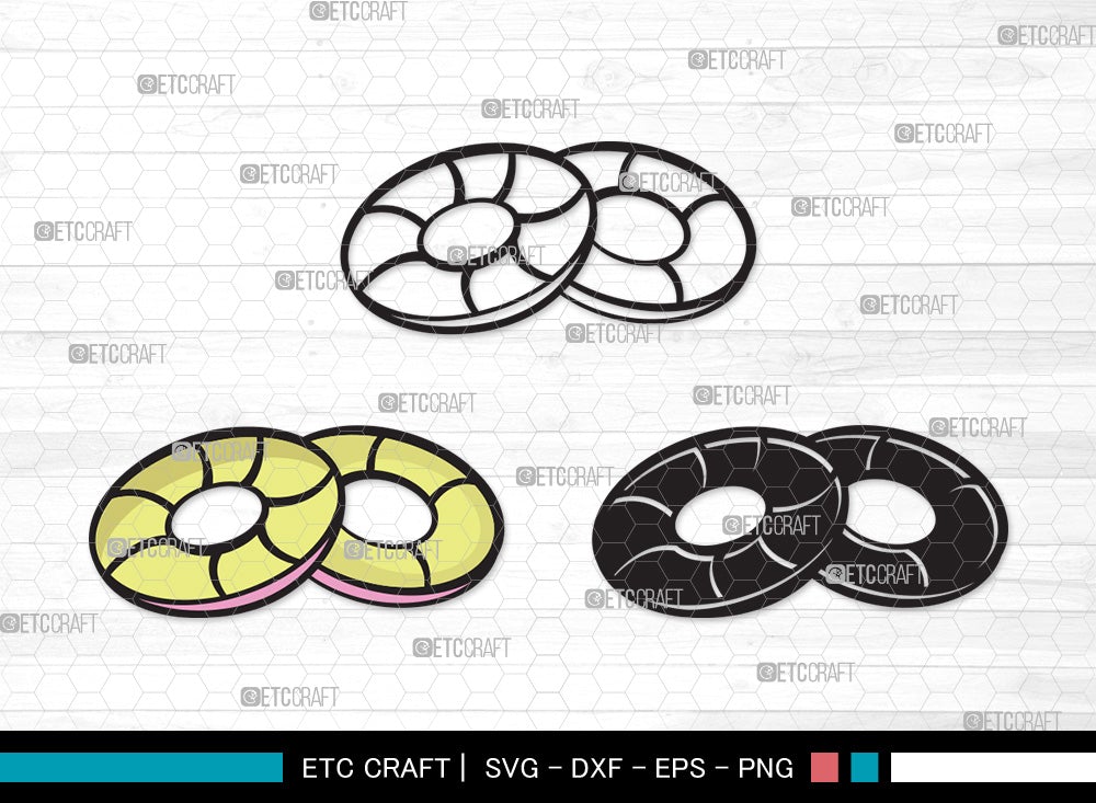 Swim Ring SVG Cut File | Ring Buoy Svg | Lifesaver Svg | Lifebuoy Svg ...