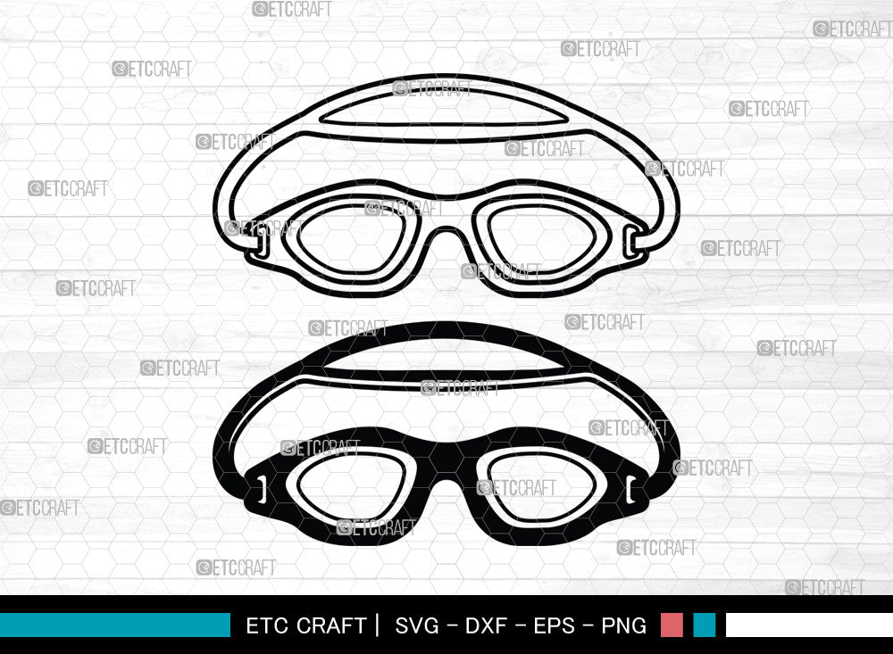 Swimming Goggles SVG, Swimming Goggles SVG, Swim Goggles Svg, Goggles ...