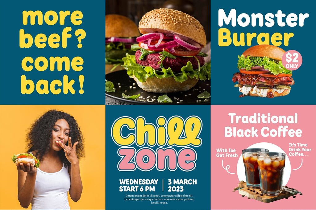 Switzal - Rounded Display Font - So Fontsy