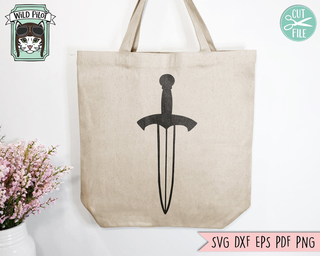 Sword SVG, Sword png, Tattoo svg, Sword Clipart, Fantasy svg, Tattoo ...