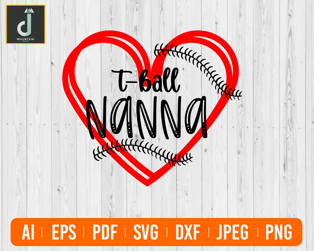 T-ball SVG, T-ball cut files, T-Ball Shirt Svg, svg files for Cricut ...