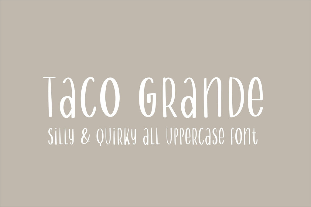 Taco Grande - So Fontsy
