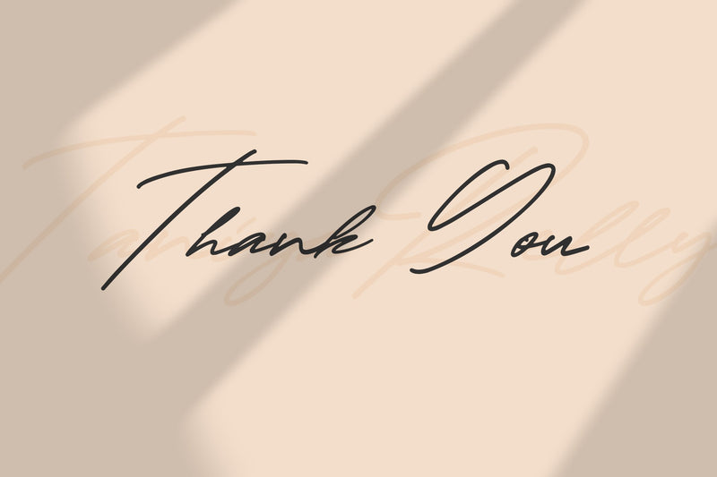 Taniya Relly - Luxury Signature Font - So Fontsy