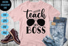 Teach like a boss svg,Kindergarten Teacher Svg, Cool Teacher T-shirt ...