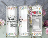 Teacher 20 oz Skinny Tumbler, Teacher Tumbler Sublimation Design ...