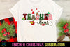 Teacher Claus Christmas Sublimation I Holiday Teacher PNG - So Fontsy