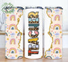 Teacher Leopard 20oz Skinny Tumbler, Teacher Life Tumbler Design, Boho ...