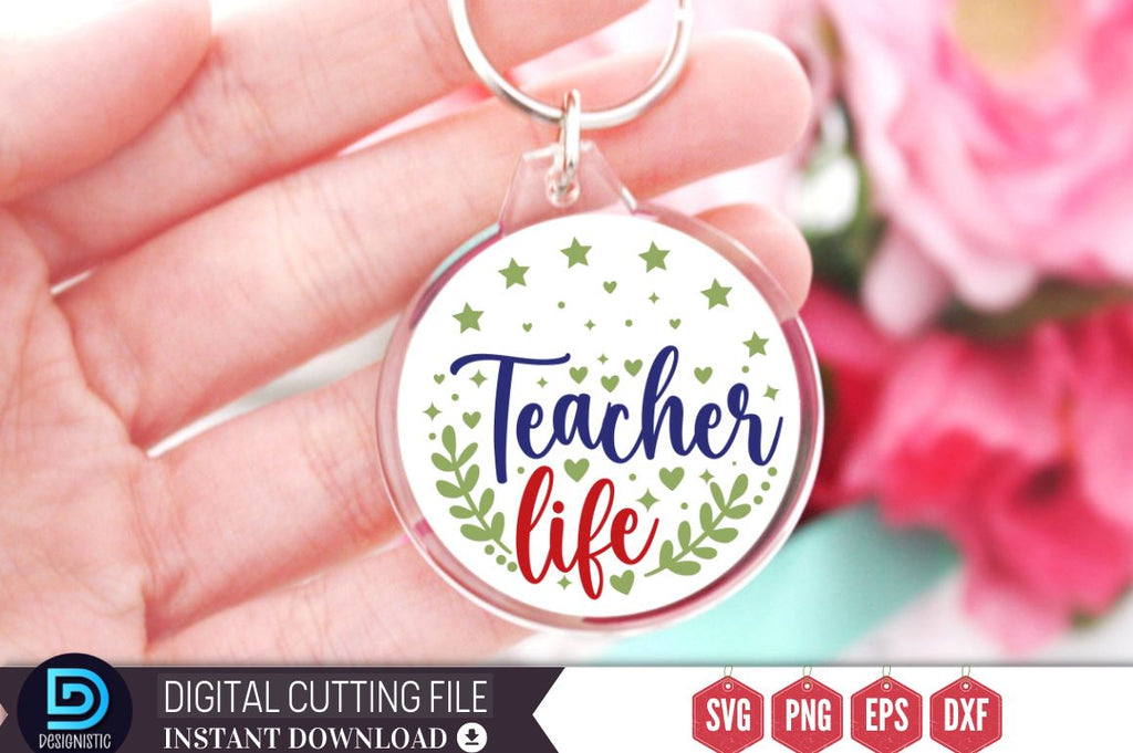 Teacher life SVG - So Fontsy
