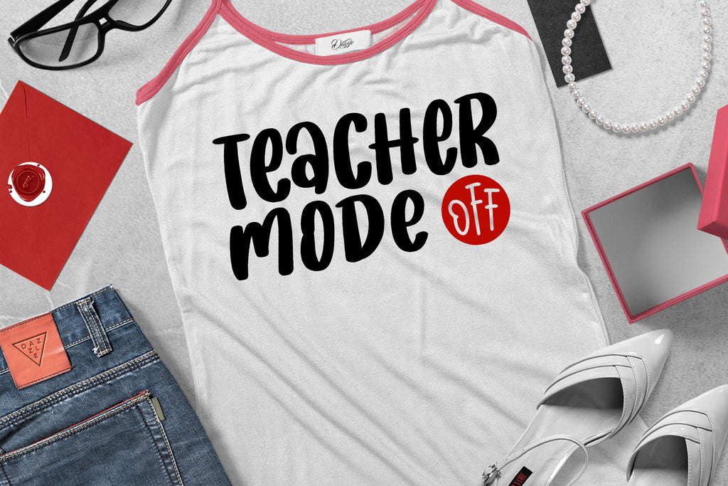 Teacher Mode Off SVG - So Fontsy
