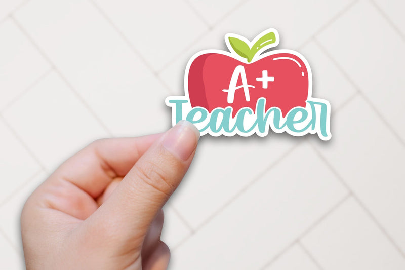 Teacher Printable Stickers Bundle - So Fontsy