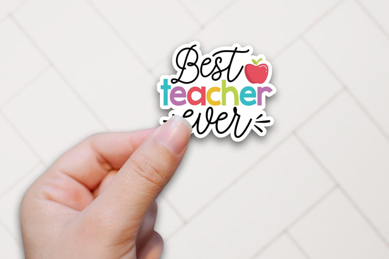Teacher Printable Stickers Bundle - So Fontsy