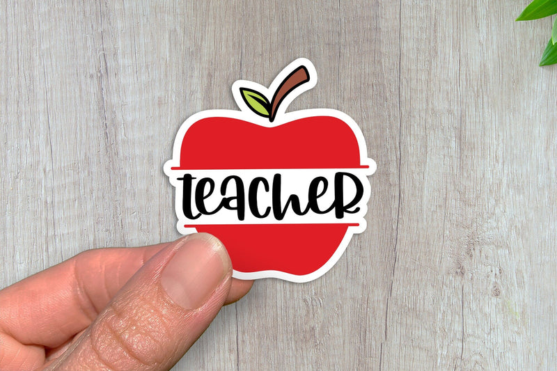 Teacher Printable Stickers Bundle - So Fontsy