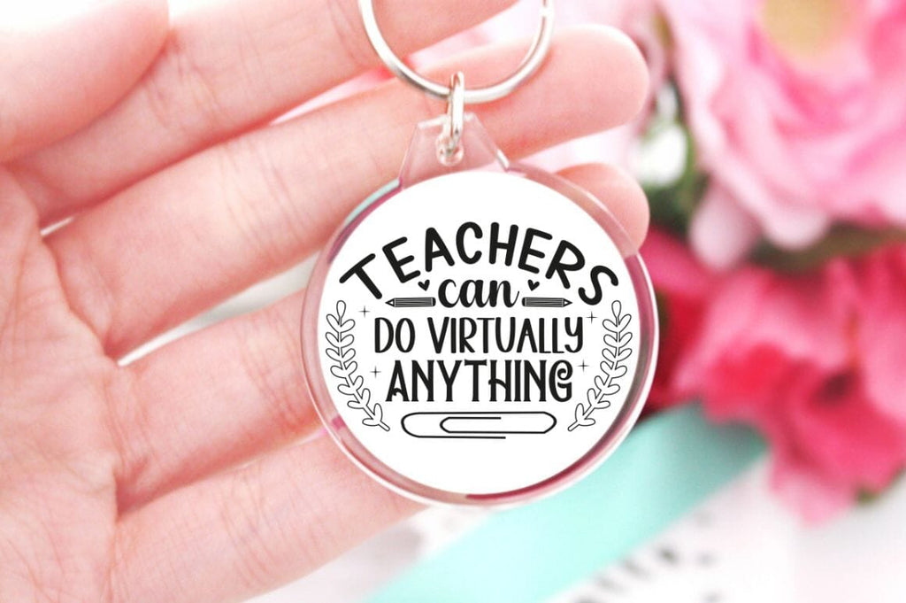 Teacher Quotes Keychain SVG Bundle, - So Fontsy