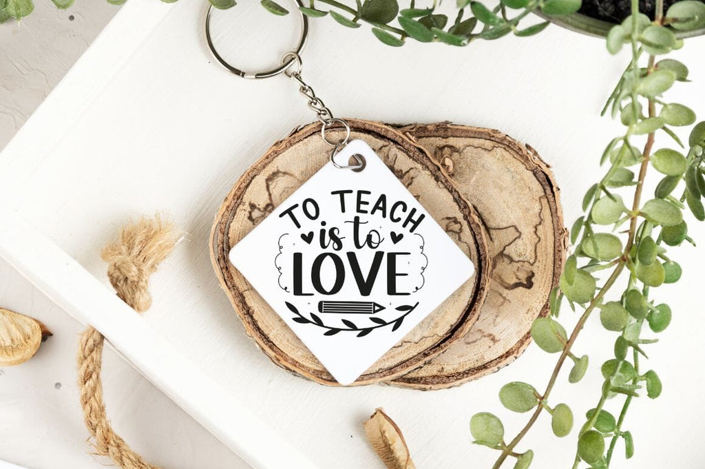 Teacher Quotes Keychain SVG Bundle, - So Fontsy