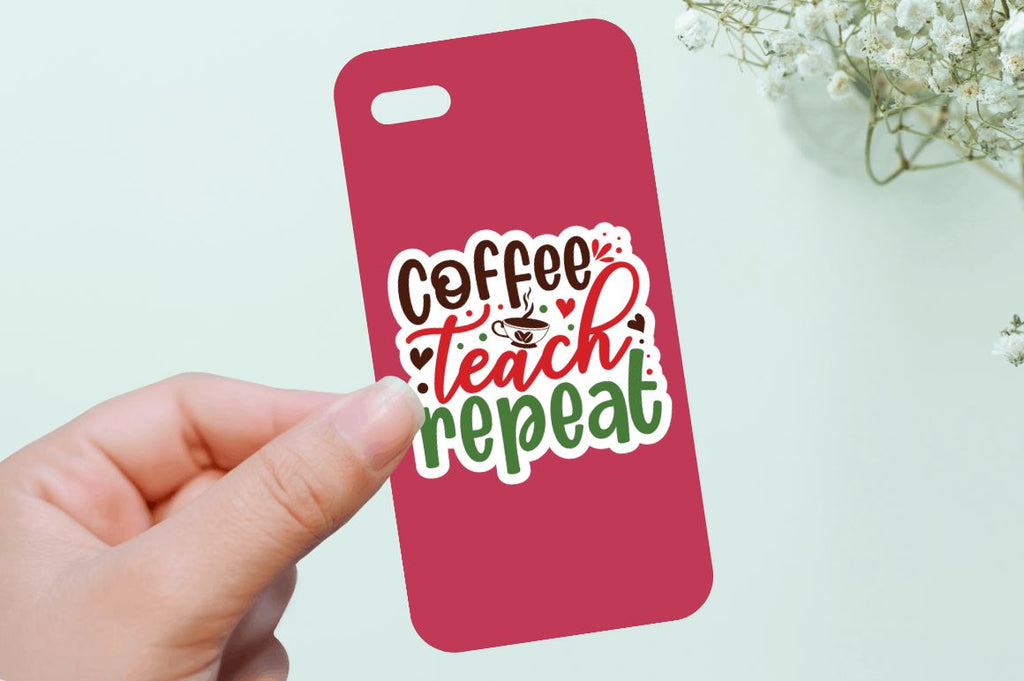 Teacher & School Sublimation Stickers Bundle - So Fontsy