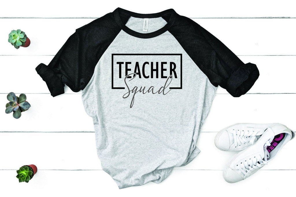Teacher Squad SVG | Teacher Design | SVG PNG EPS DXF - So Fontsy