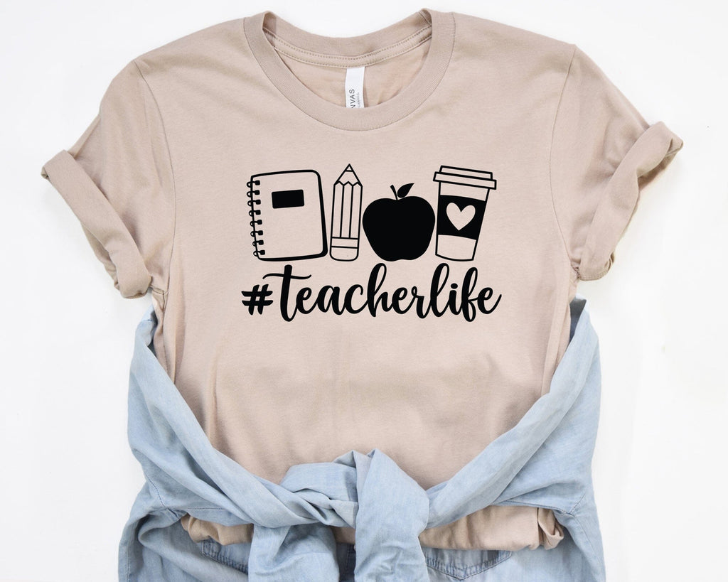 Teacher SVG Bundle - Teacher Life SVG, Teacher PNG, Teacher Quotes SVG ...