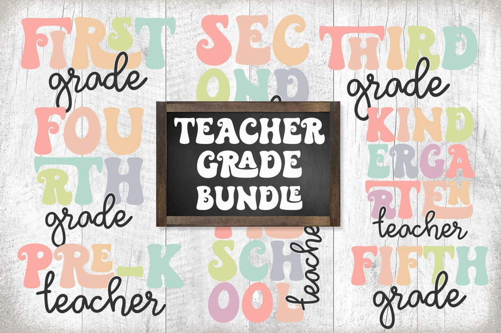 Teacher svg Bundle - Teacher Shirt Cut Files - Teacher svg - dxf - eps ...