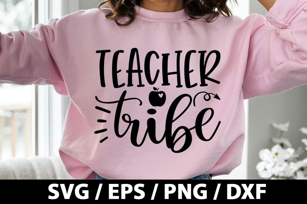 Teacher tribe SVG - So Fontsy