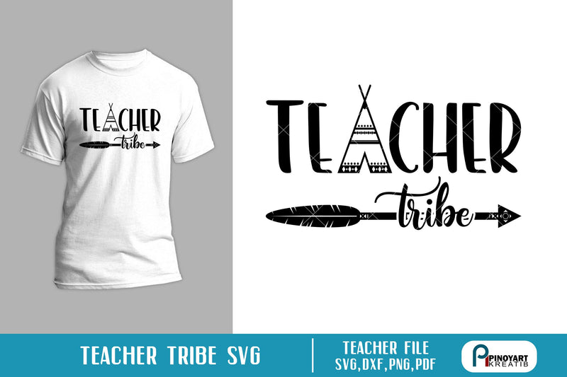Teacher Tribe Svg - So Fontsy